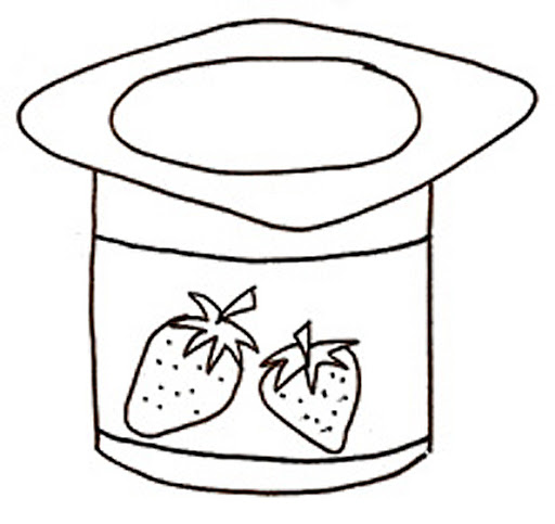 YOGURT COLORING PAGES YOGURT COLORING PAGES