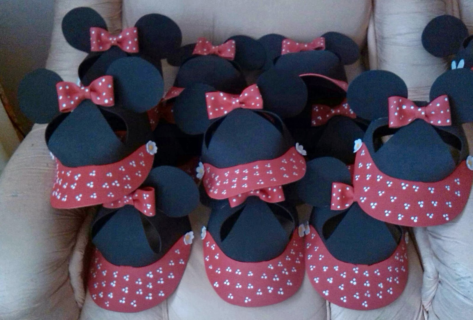 Gorras de foami de Minnie} - Imagui