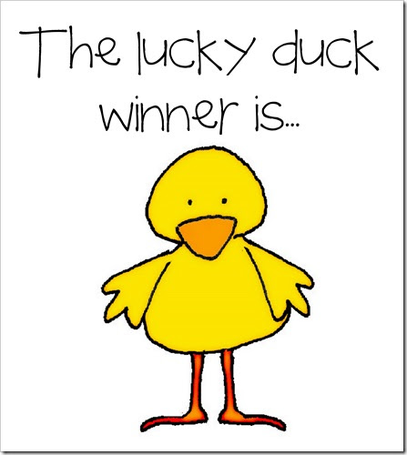 Doodle Bugs Teaching {first grade rocks!}: Lucky Duck Winner