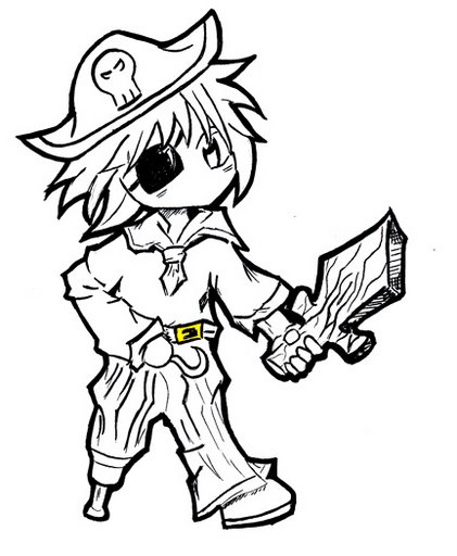 DIBUJOS DE PIRATAS CON PARCHE PARA COLOREAR – Dibujos para colorear DIBUJOS DE PIRATAS CON PARCHE PARA COLOREAR – Dibujos para colorear