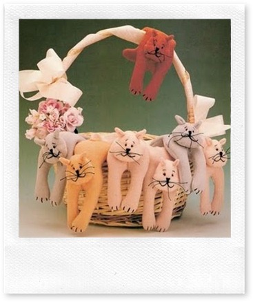 Patrones de gatitos de tela - Imagui