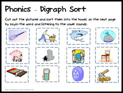 Simply Centers: Phonics Center–Digraphs