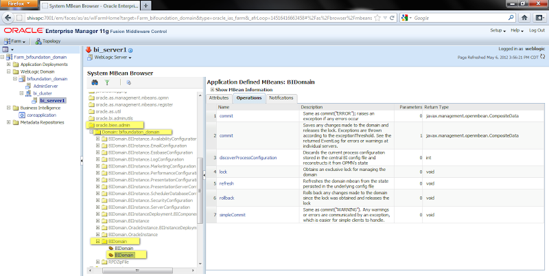 Manual deployment of OBIEE 11G RPD | OBIEE by Shiva Molabanti