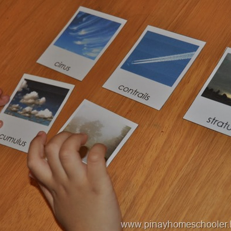 Weather and Clouds (FREE Cloud Cards) | The Pinay Homeschooler