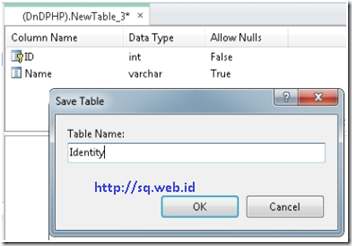 Creating and Configuring MySQL Database With WebMatrix – A. Sidiq Purnomo