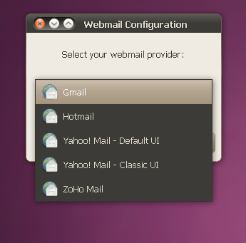 Desktop Webmail Sets Gmail, Hotmail and Yahoo As Default Mail Application In Ubuntu 10.04 ~ Web ...