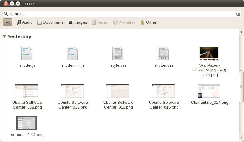 Install Sezen, A New Zeitgeist Based File Browser Inspired By Shell And Unity [Ubuntu PPA] ~ Web ...