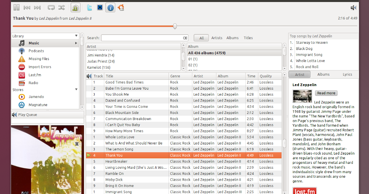 Rhythmbox 0.13.1 Has Been Released (And Is Already Available For Ubuntu 10.10 And 10.04) ~ Web ...