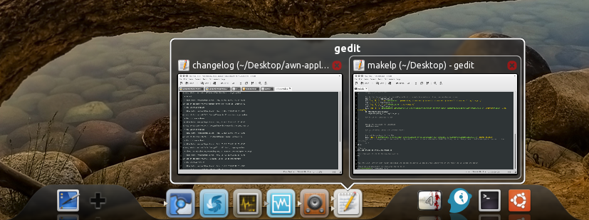 DockBarX 0.41 Released With Redesigned Window Previews And Menu (Looks Amazing!) ~ Web Upd8 ...