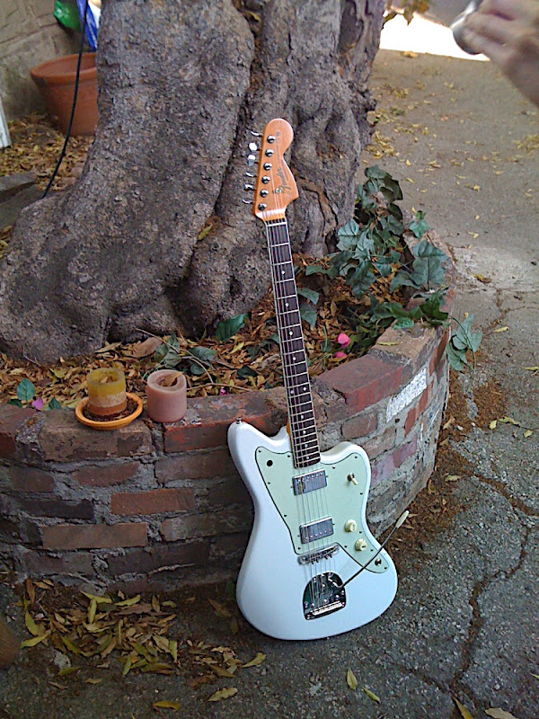 Jazzblaster update. white suit - OffsetGuitars.com