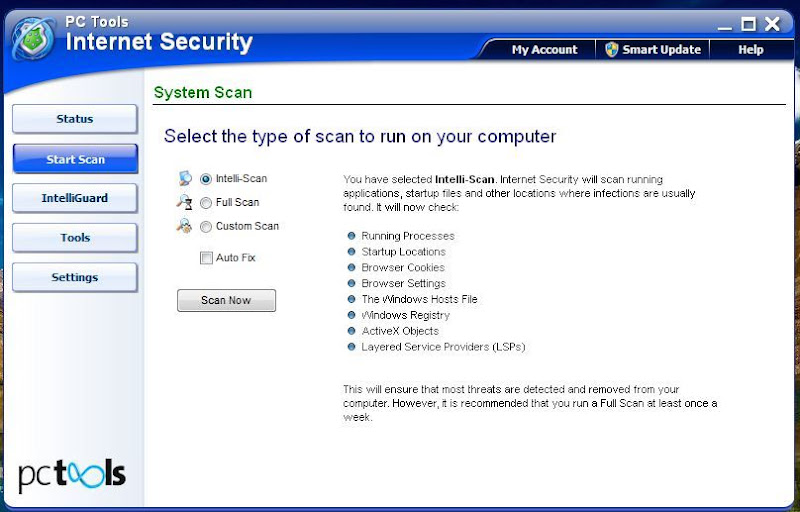 รีวิว PC Tools Internet Security 2011 | Blognone
