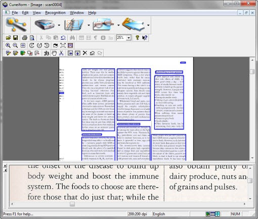 Cuneiform OCR software recognizes up to 23 languages