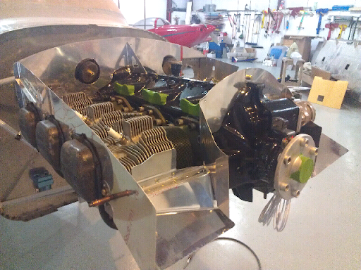 Graber RV-10: Engine plenum