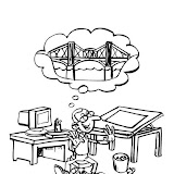 DIBUJOS DE INGENIEROS PARA COLOREAR