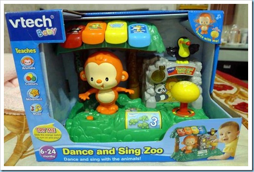 Amber看世界: 『 Toy好好玩 』之 Vtech 歡樂動物園 Dance and Sing Zoo
