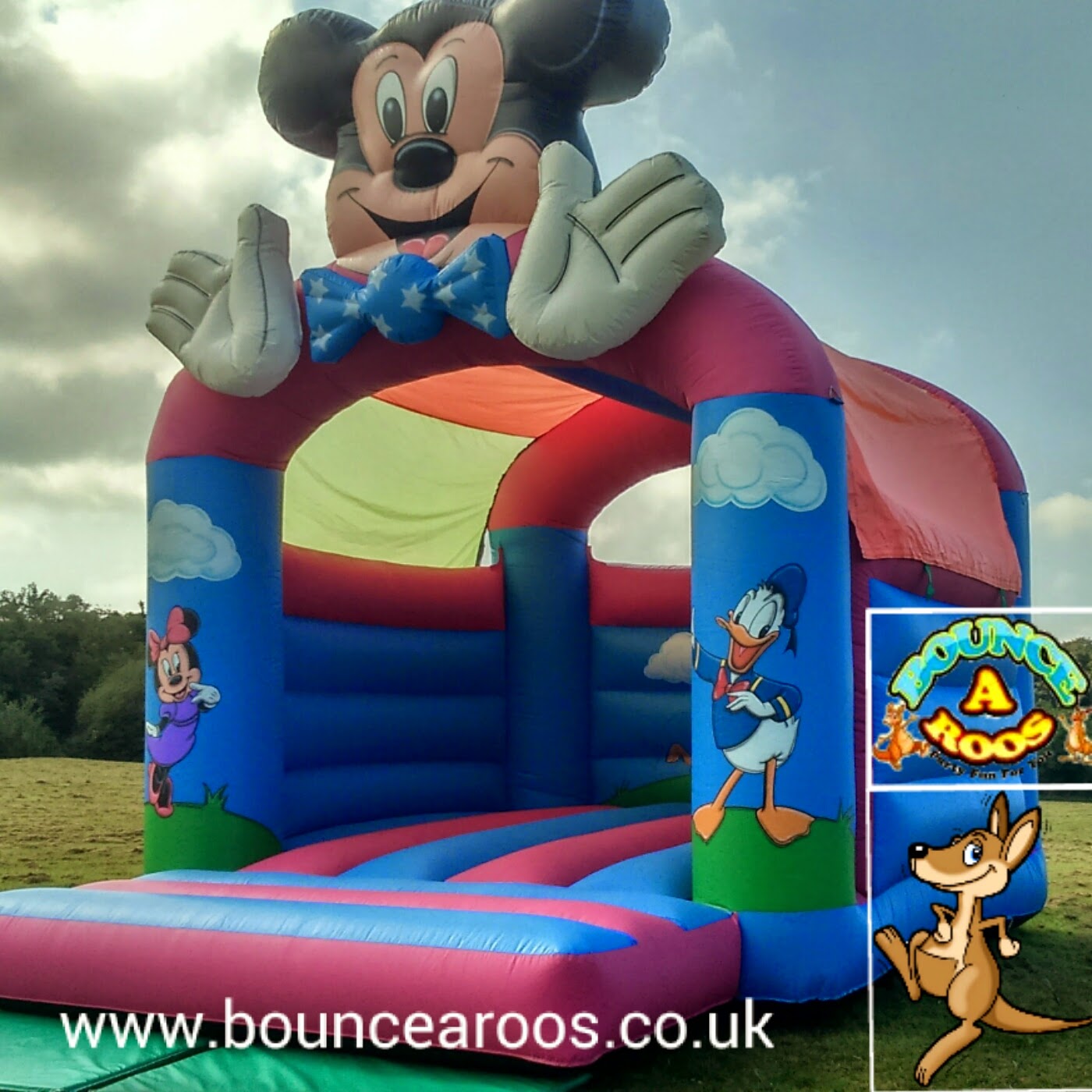 Bounce_A_Roo's County Down: Bouncearoos totally amazing Mickey Mouse ...
