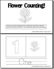 Flower Count and Color Books