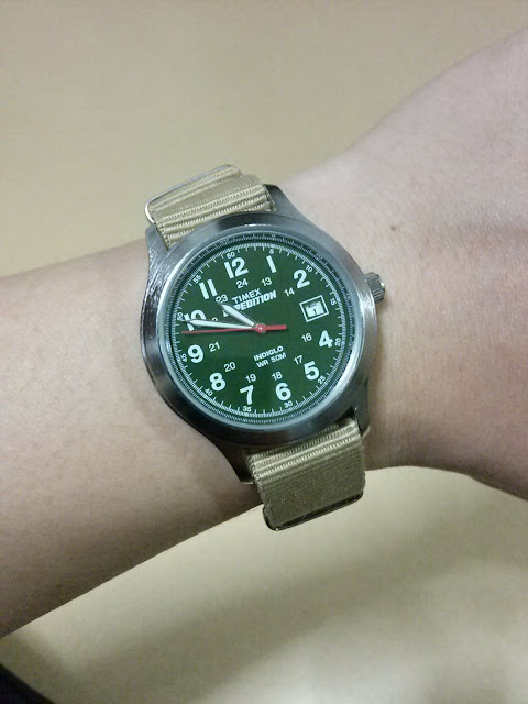 nonexpensive military field watch review: Timex expedition camper t40051