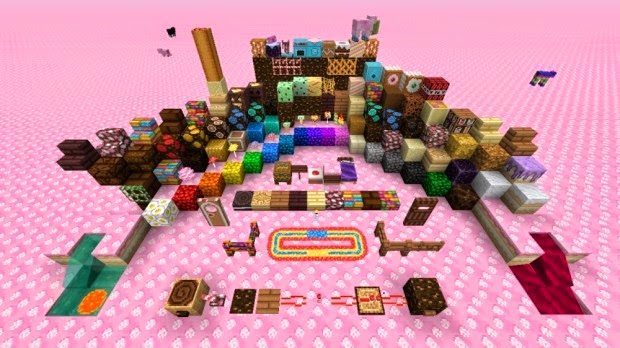 NEXT-GAMING-GEN: Dulces en Minecraft