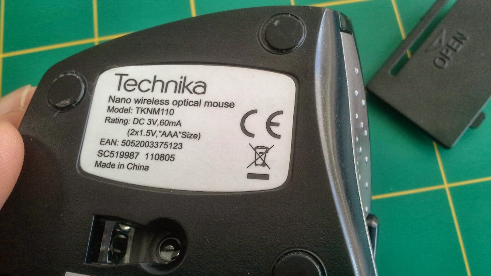Drastic Plastic: Technika Wireless Mouse Disassembly