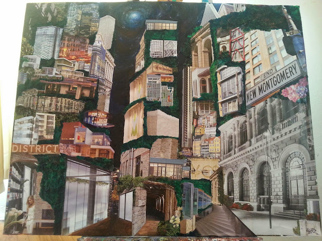 Splash- Art and Design: Cityscape Collage