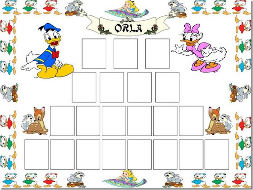 Modelos orlas infantiles para imprimir - Imagui