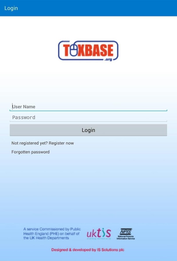 TOXBASE - Android Apps on Google Play