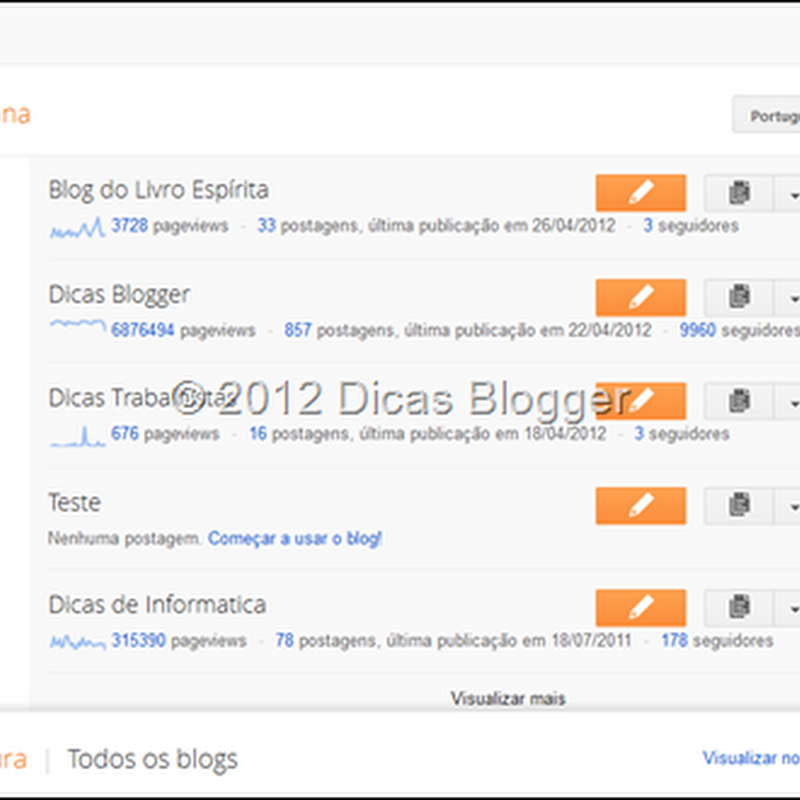 Como usar a nova interface do Blogger | Dicas e Notícias