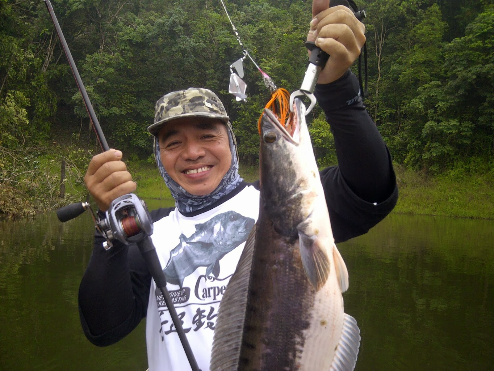 Mancing Toman | 16 Januari 2014 | Bono Kampar | PLTA Koto Panjang