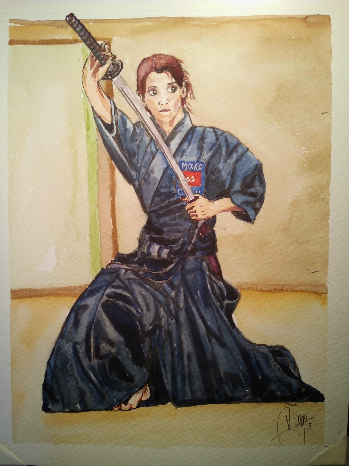 Colección pictórica: Iaidoka