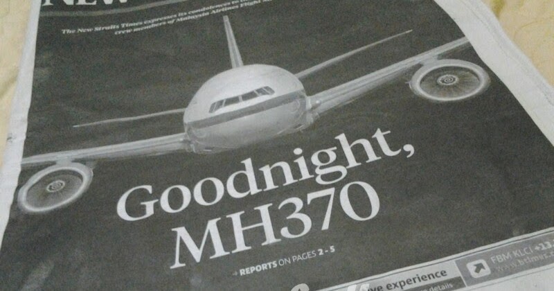 Good Night, MH370 - ERAZ FADLI