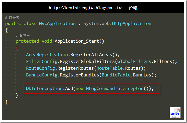 Mrkt 的程式學習筆記 初探 Entity Framework 6 Intercepting Part 1