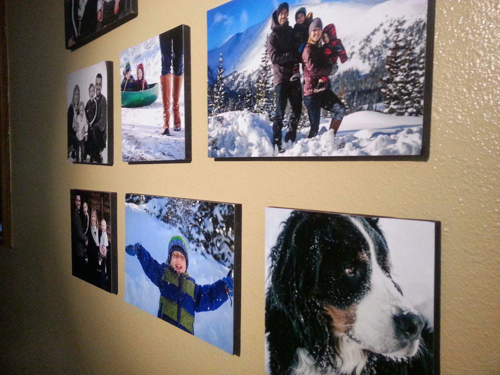 Altitude Industries: DIY Mounted Wall Photos