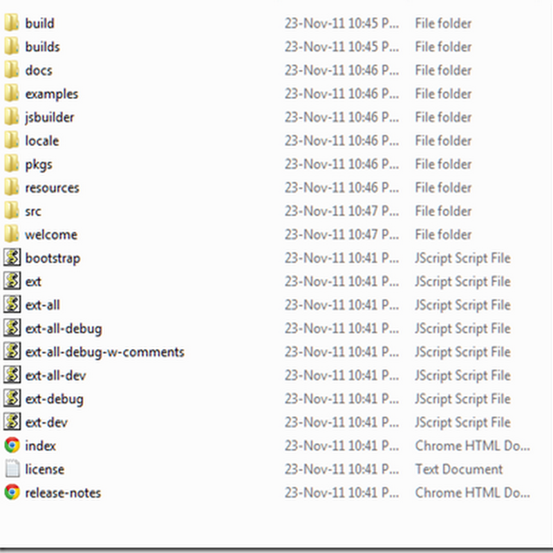 Extjs 4 Adding Library And Testing