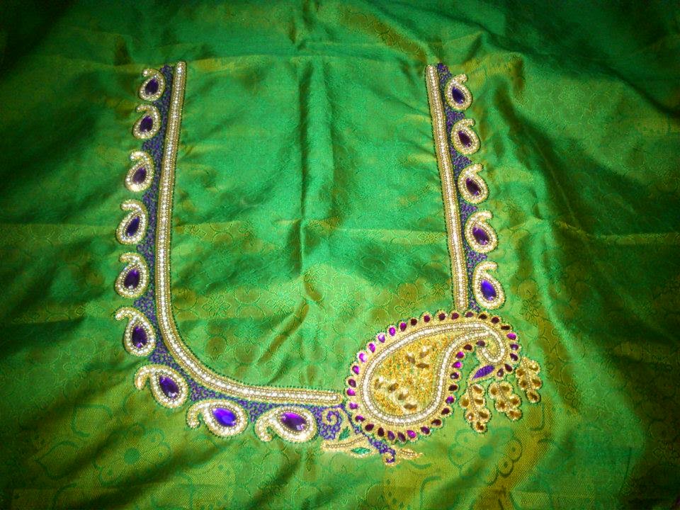 Designer Blouse Images: Mango Design