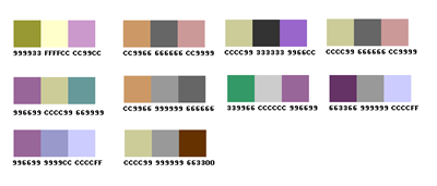 Esquema correto de cores « srfrance