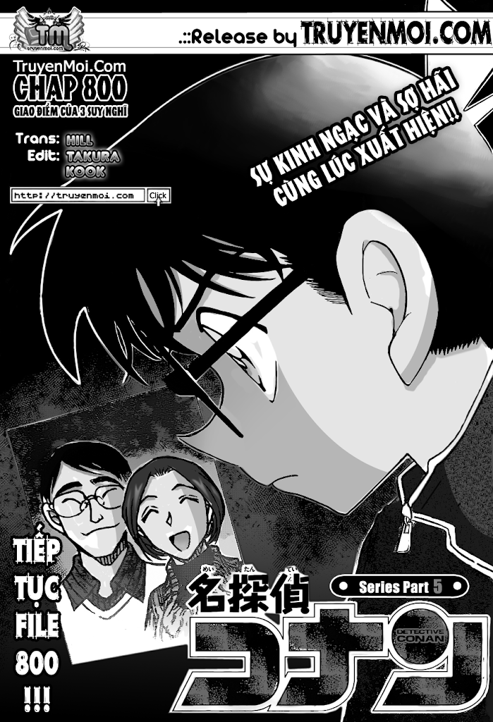 Conan Chap 800: Giao Điểm Của 3 Suy Nghĩ