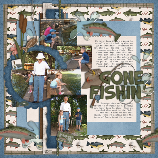 Chelle's Creations: New! Gone Fishin’, Wordart, Freebie and CU Strings