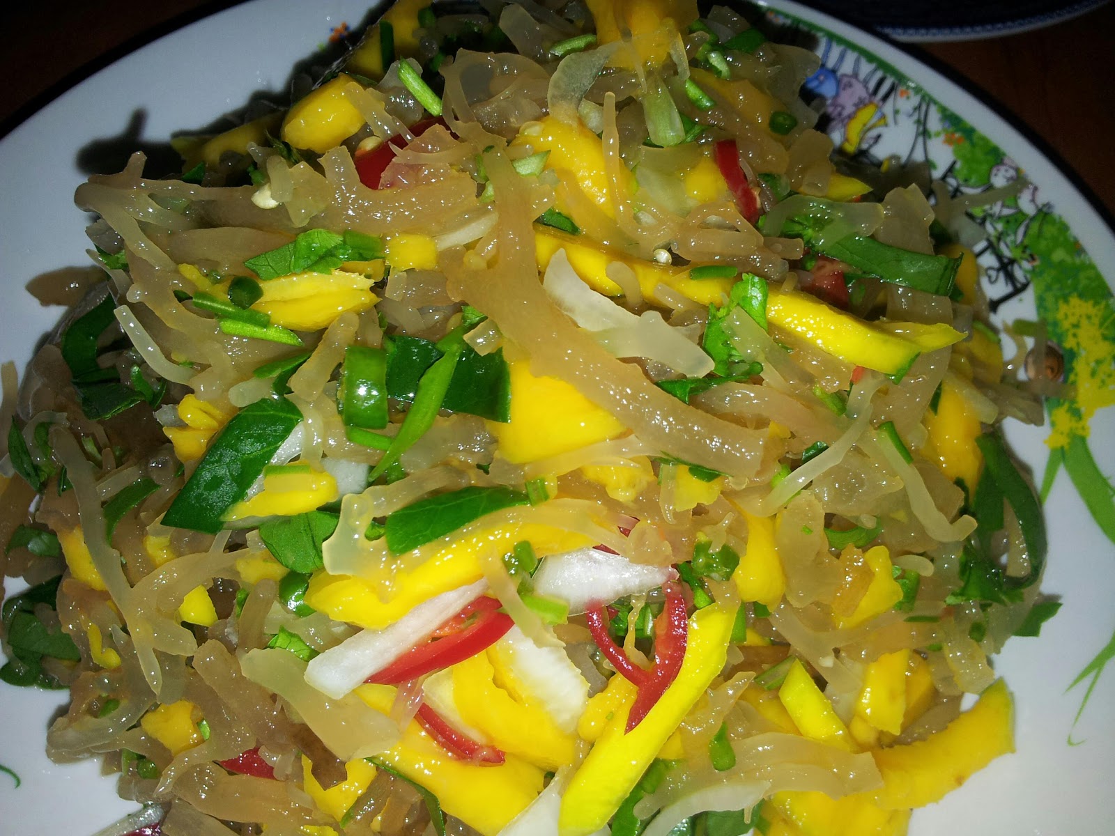 ZULFAZA LOVES COOKING: Kerabu pegaga rumpai laut