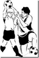 Planse de colorat cu tema “ Fotbal “ - Inedit