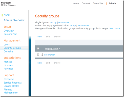 Using Office 365 security groups with SharePoint Online – CIAOPS
