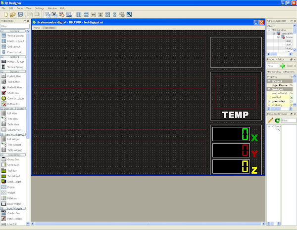 Brightbase: Prueba del acelerómetro BMA180 con PIC y PyQwt