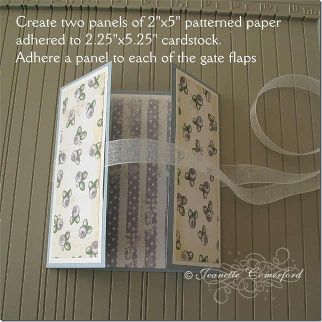 Happy Thoughts & Inkspots: Gate Fold Card Tutorial