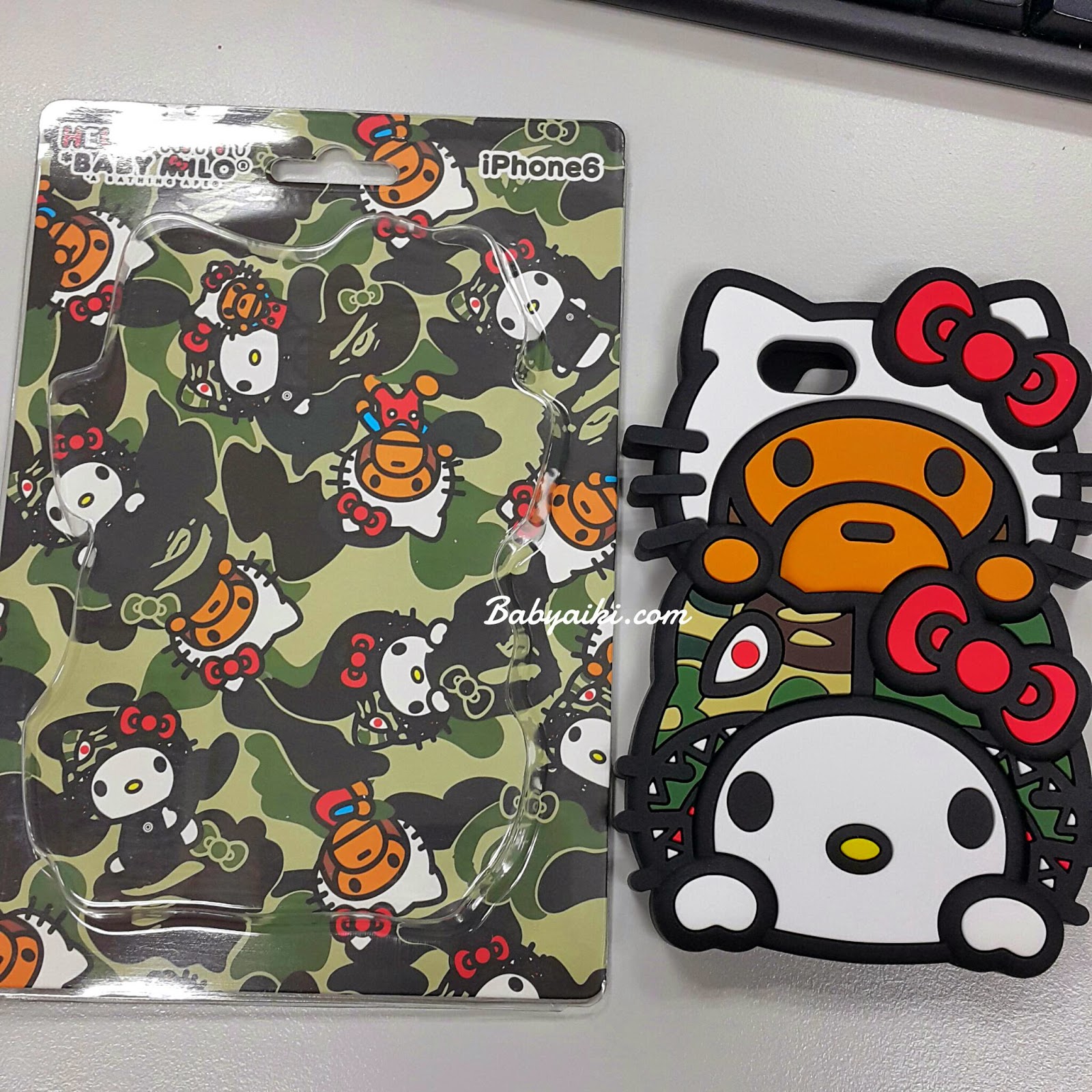 日訪愛祈: Hello Kitty X BABY MILO iPhone 6 case