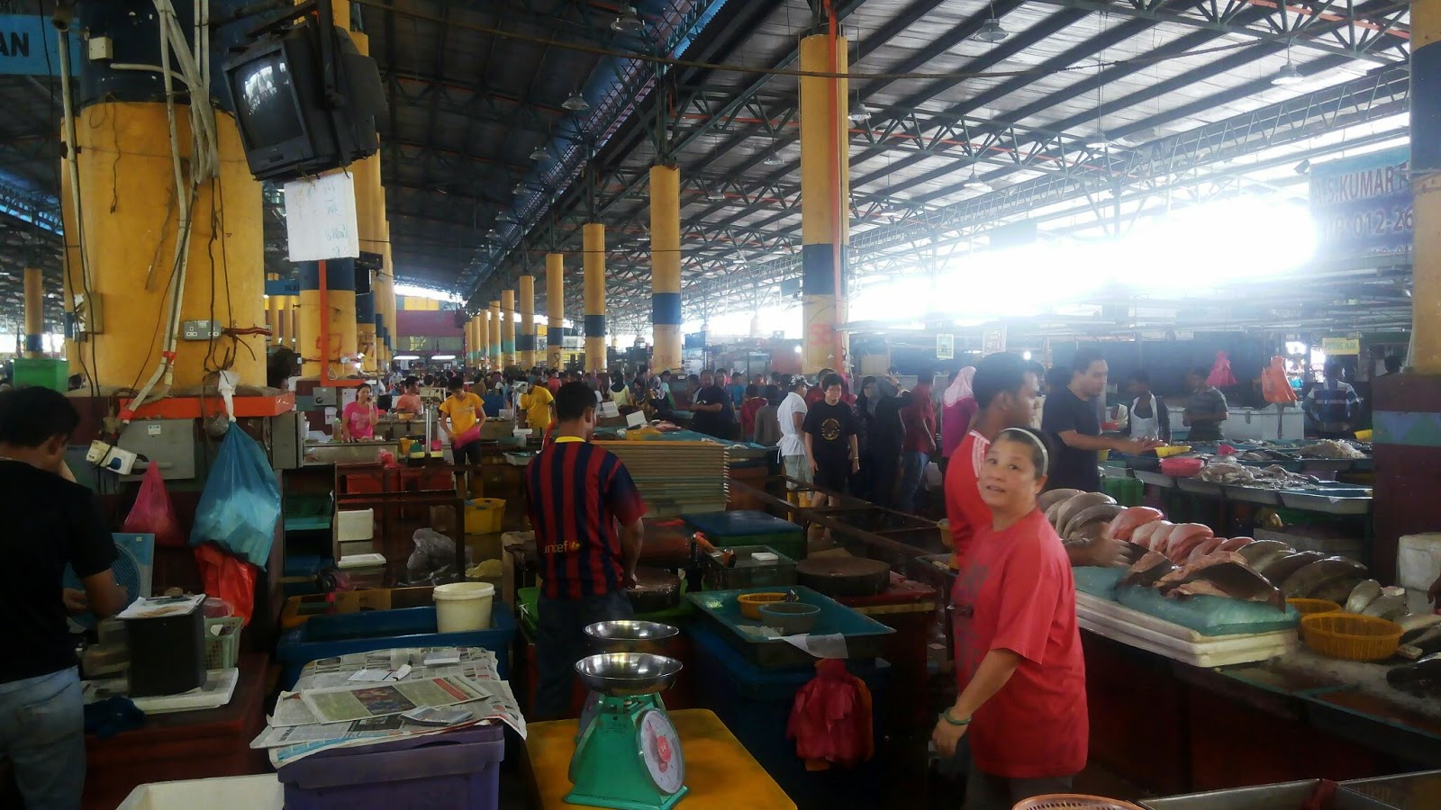Alhamdulillah..Aku seadanya: Pasar Borong Selangor