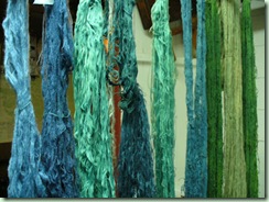 Damselfly’s Delights: Weld + Woad = Green