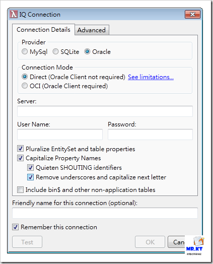 Mrkt 的程式學習筆記 Linqpad Iq Driver For Mysql Sqlite Oracle