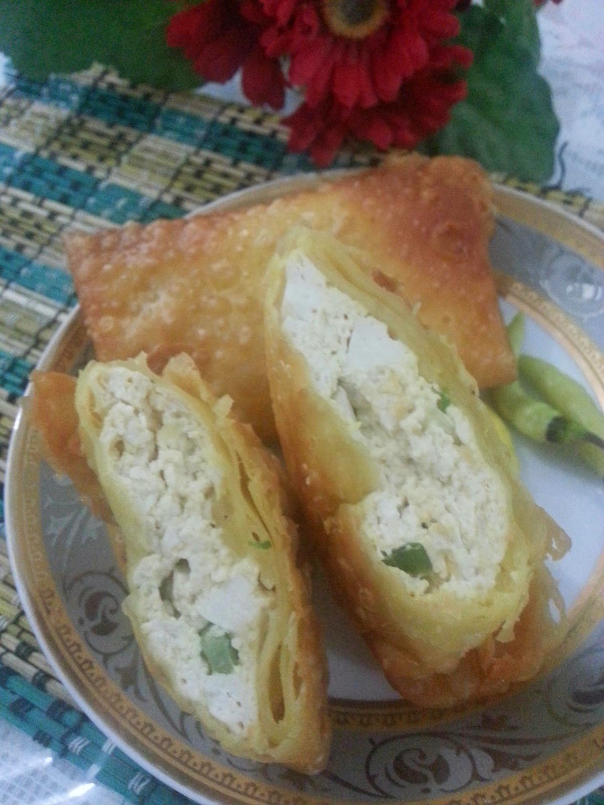 ika esthriani tips dan resep: Pangsit tahu goreng