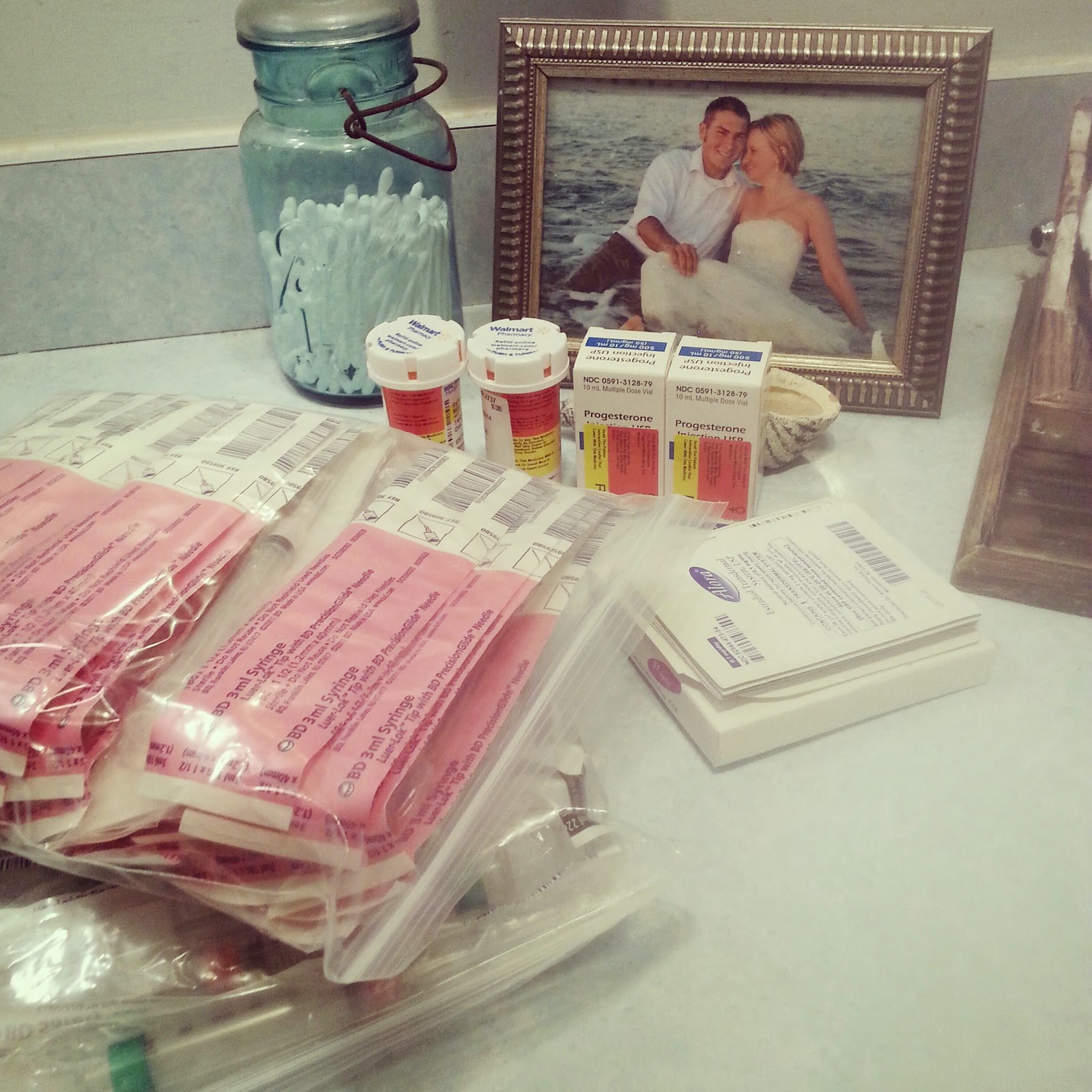 Medlin's Memories: Day 1 of FET cycle meds