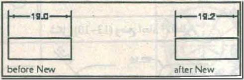 الأبعاد Dimension في أوتوكاد - الأمر DiMEDit